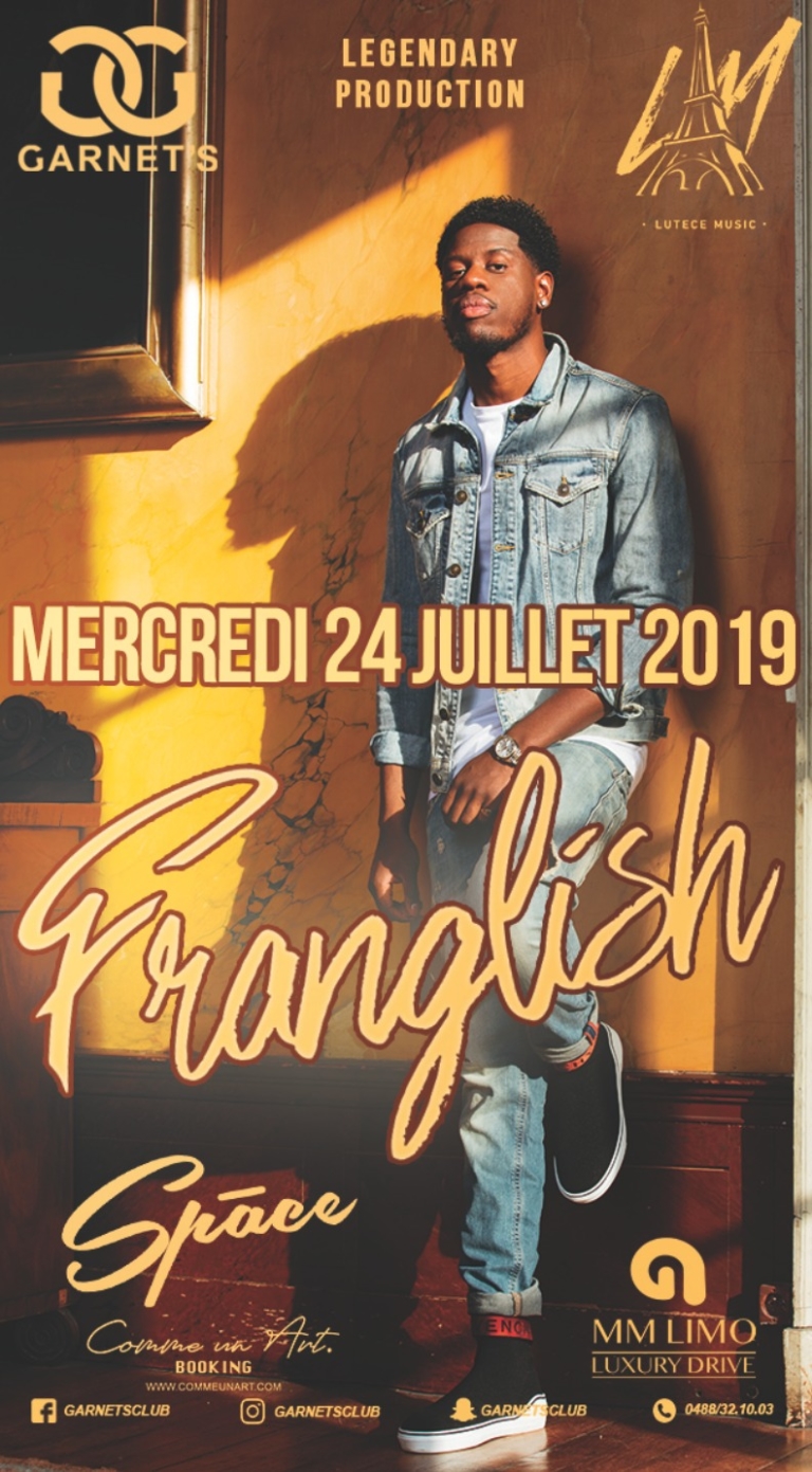 Franglish Live au Garnet's - 24 juillet 2019 - Comme un art